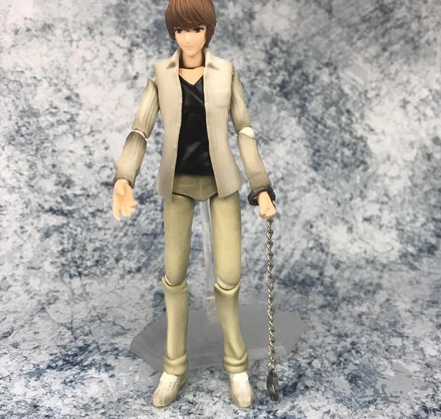 ANIME DEATH NOTE Yagami Light Killer Kira Figma Action Figure Model Toy ...