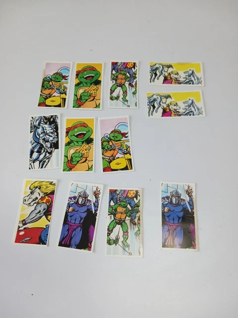 TEENAGE MUTANT NINJA Turtles Dimension X Escapade Brooke Bond Tea Cards ...