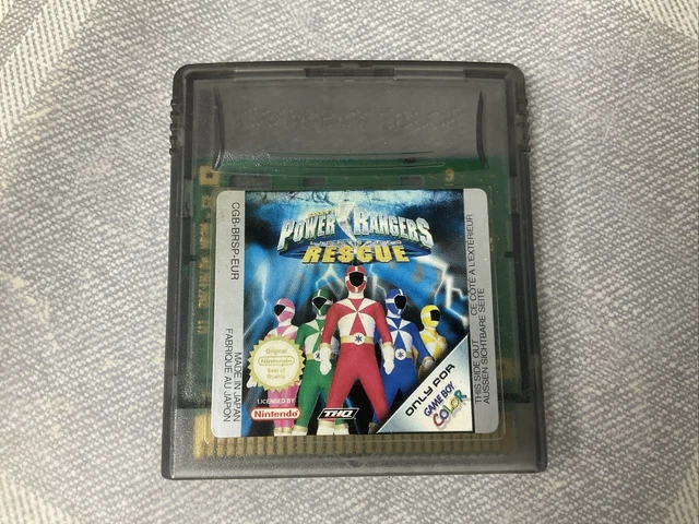 NINTENDO GAMEBOY COLOR Sabans Power Rangers Lightspeed Rescue £27.99 ...
