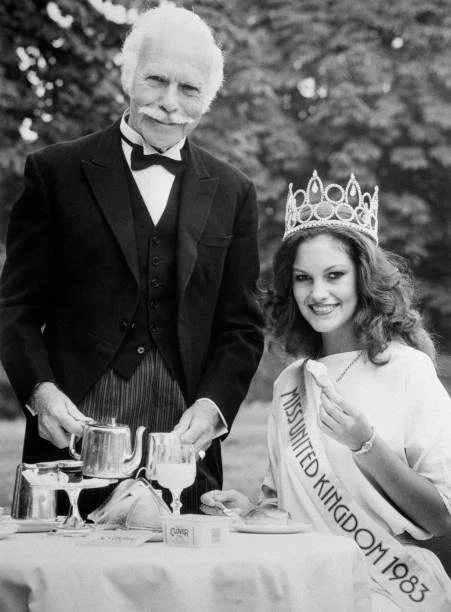 SARAH-JANE HUTT 1983 Britain 4 Miss World Beauty Contest Winner Old ...