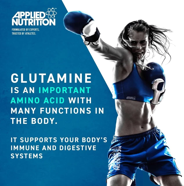 APPLIED NUTRITION L Glutamine Powder - Amino Acid, Muscle Strength ...