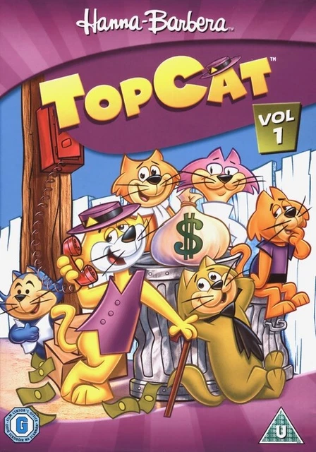 CLASSIC HANNA-BARBERA CARTOON Dvd —Top Cat EUR 5,70 - PicClick DE