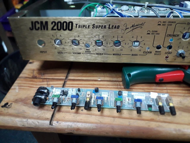 CLEAN CHANNEL SECTION Board Circuit Marshall JCM 2000 TSL 122 £28.00 ...