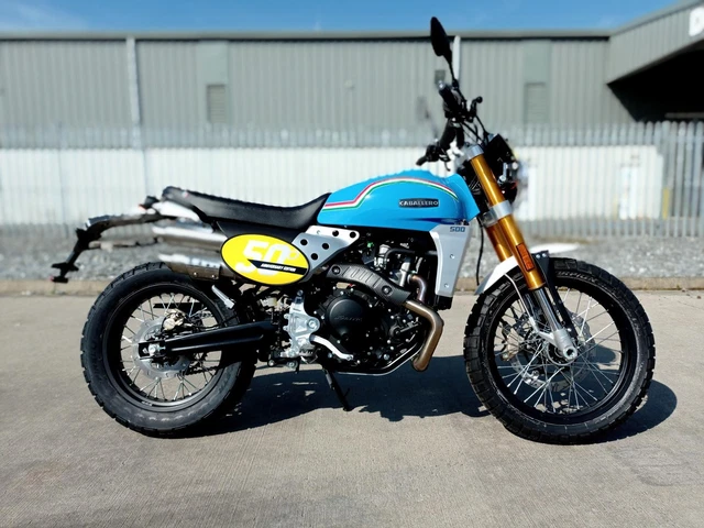 FANTIC CABALLERO ANNIVERSARY 500 A2 500cc Scrambler Delivery & Finance ...
