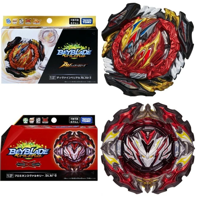 SET OF 2 Genuine Takara Tomy Beyblade Burst Divine Belial & Prominence ...