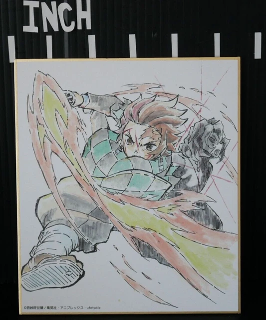 DEMON SLAYER: KIMETSU no Yaiba Staff Fukusei Mini Shikishi "Tanjiro ...
