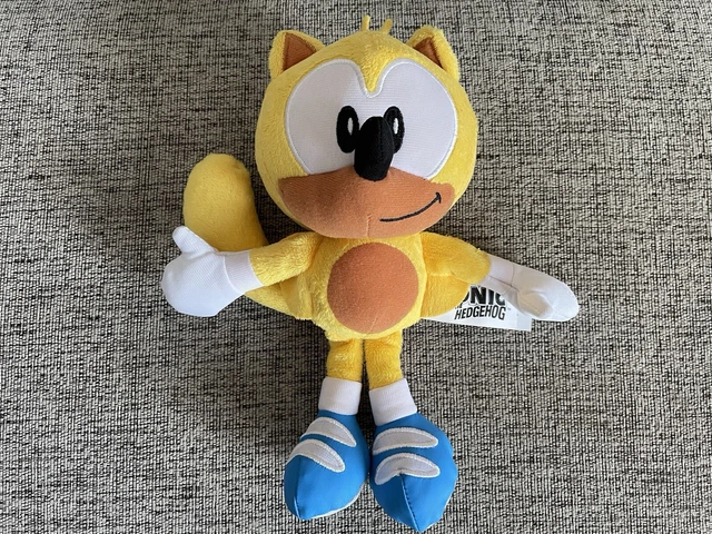 RARE SONIC THE Hedgehog 9 Inch Ray Flying Squirrel Plush Soft Toy Jakks ...