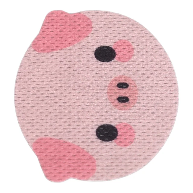 (PIG)CARTOON NASAL BREATHING Tape Animal Shaped Prevent Snoring ...