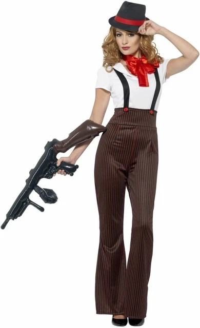 LADIES GLAM GANGSTER Costume 1920s Mob Mafia Boss Womens Fancy Dress ... LADIES GLAM GANGSTER Costume 1920s Mob Mafia Boss Womens Fancy Dress ...