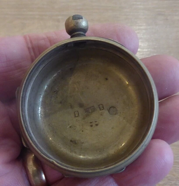 ANTIQUE VERGE GENTS Pocket Watch Case £9.99 - PicClick UK