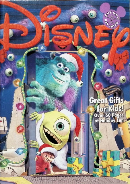 WALT DISNEY - 2001 Disney Store Vintage Catalog - Monsters Inc. £10.71 ...