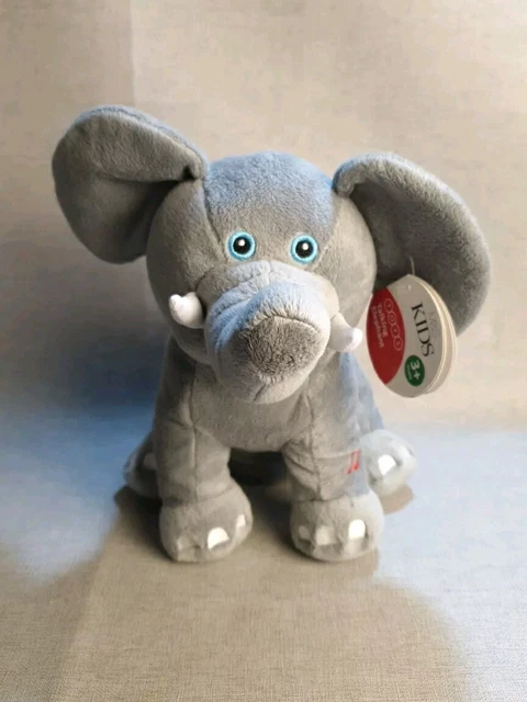 MARKS & SPENCER Tusker The Talking Elephant 9" Soft Toy Plush Comforter ...