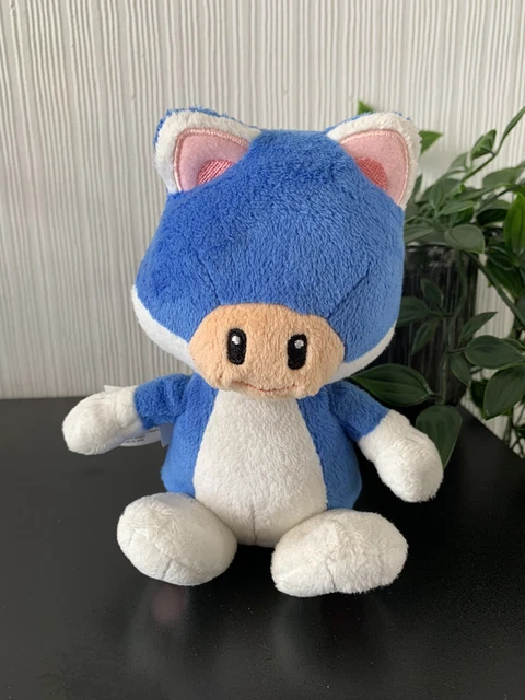 GENUINE WORLD OF Nintendo Super Mario 3D World Cat Toad Plush £14.00 ...