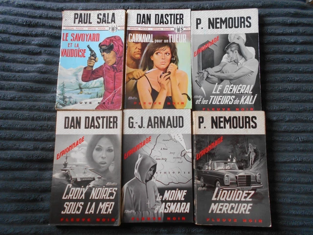 LOT N°1 DE 6 livres Collection Fleuve Noir Science-Fiction Anticipation ...