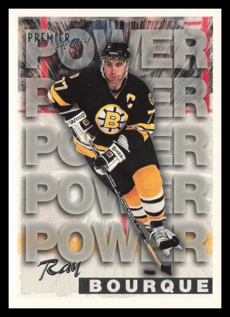 CARTE DE HOCKEY 1994-95 Topps Premier #490 Ray Bourque Boston Bruins EUR 1,72 - PicClick FR