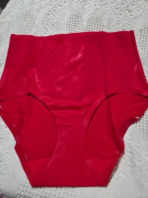 RUBY RIBBON SHAPING Brief #4064 New! Glitter Red Size L $9.99 - PicClick