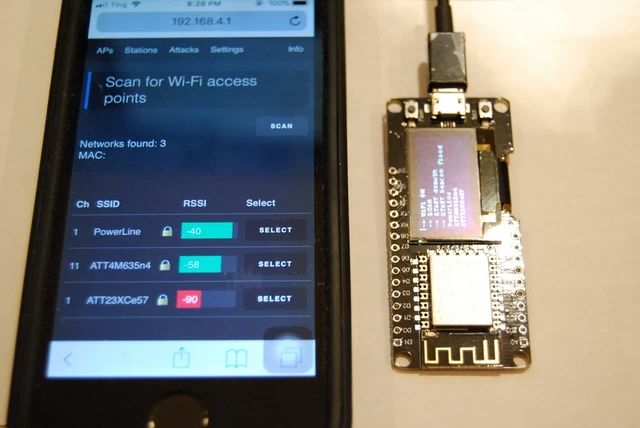 NODEMCU WEMOS WIFI ESP8266 ESP-12F CP2102 Scheda Micro USB +0,96" OLED ...