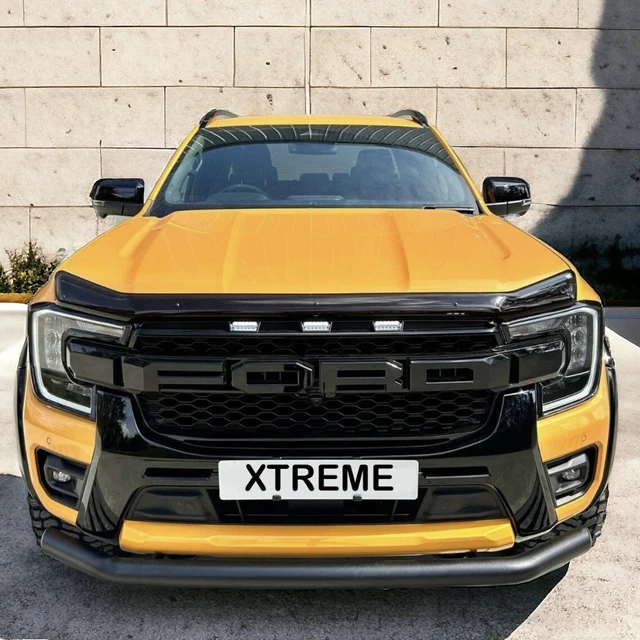 2023 T9 NEW SHAPE Ford Ranger Wildtrak Raptor Style Grill GLOSS Black ...