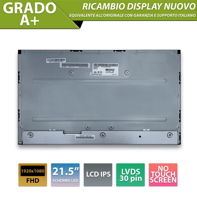 SCHERMO 21,5 COMPATIBILE L05148-011 LM215WF9-SSB1 [30 pin 1920*1080] EUR 128,99 - PicClick FR