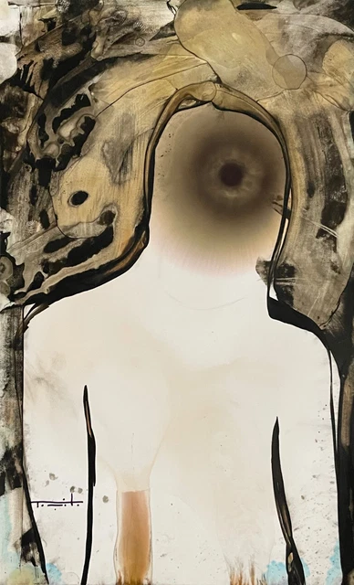 TONITO ORIGINAL PAINTING.INCREDIBLE Organic.Otherworldly unique art ...