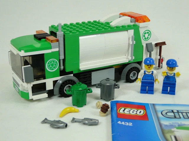 LEGO CITY 4432 Garbage Collection Garbage Truck Complete with ...