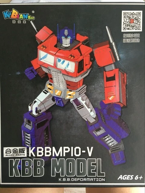 NEW TRANSFORMERS ZOOM Out MP-10 Optimus Prime KBB MP-10V Action Figure ...