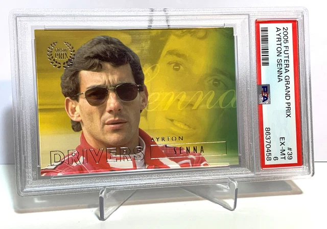 2005 FUTERA GRAND Prix Formula 1 F1 Legend Drivers Ayrton Senna PSA 6 EUR 58,19 - PicClick IT