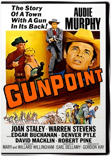 GUNPOINT 1956 DVD Audie Murphy, Joan Staley, Warren Stevens £10.91 ...