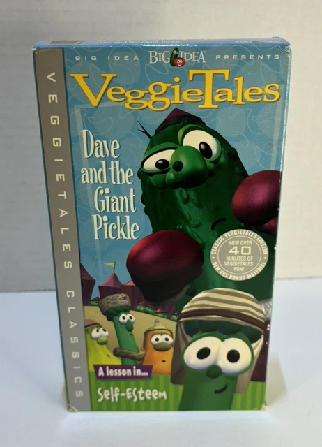 VEGGIETALES - DAVE And The Giant Pickle (VHS, 2004) £7.54 - PicClick UK