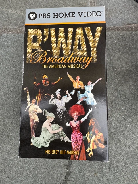 PBS B'WAY BROADWAY: The American Musical VHS 2004 Set Of 3 Tapes Used ...