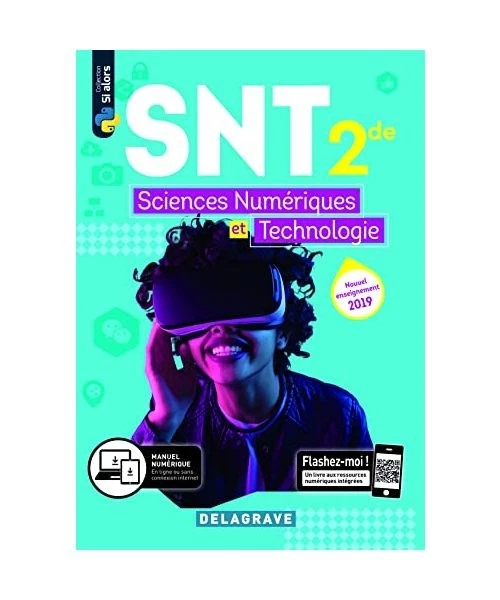 SCIENCES NUMÉRIQUES ET Technologie 2de - 2025 - Manuel - élève, Bonnaud, Sté EUR 17,27 - PicClick FR