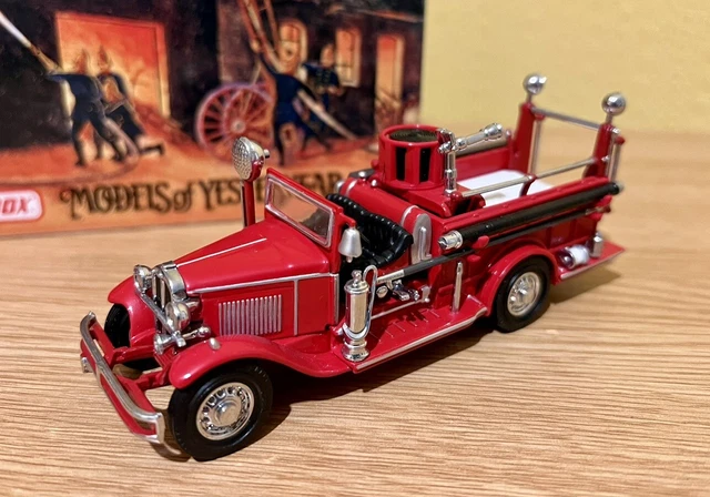 MATCHBOX MODELS OF Yesteryear - Yfe09 - 1932 Ford Aa Open Cab Fire ...