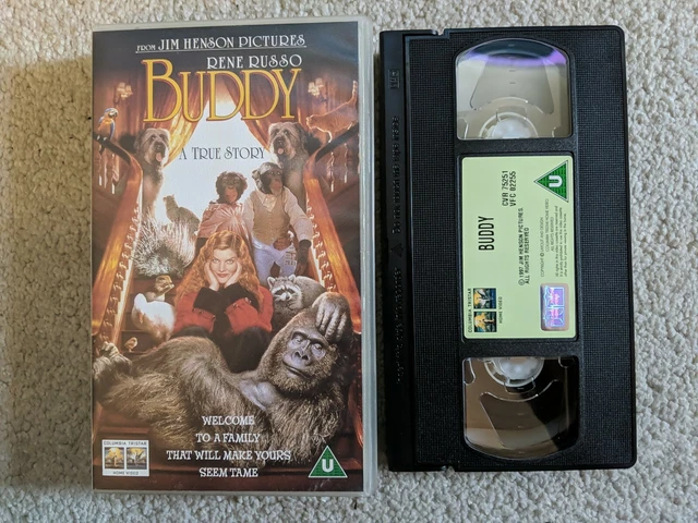 BUDDY VHS VIDEO Jim Henson, Rene Russo, Robbie Coltrane EUR 6,99 ...