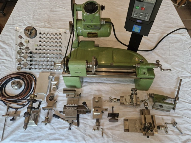BOLEY LEINEN WW 83 Watchmaker's Precision Lathe tour horloger fraisage ...