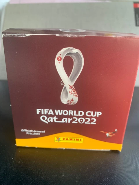 FIFA WORLD CUP Qatar 2022 Sticker Sealed Box (International Orange ...