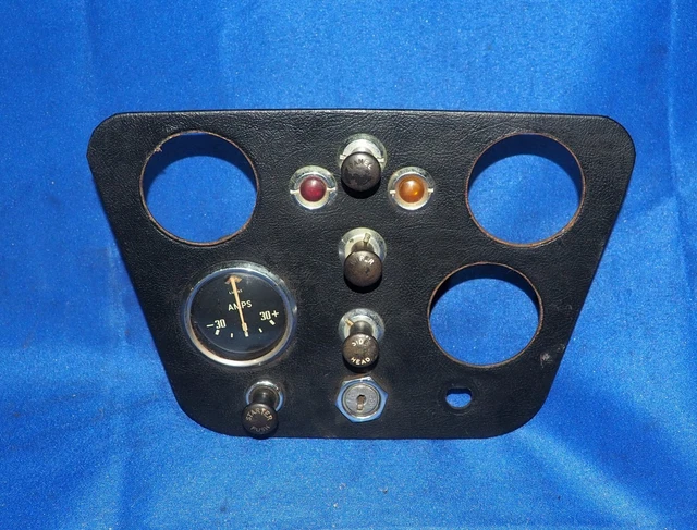 TRIUMPH TR2 TR3 TR3A TR3B Dashboard Gauge Instrument Cluster Panel OEM ...