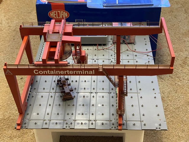 HELJAN HO SCALE Containerterminal Crane #89001 - Rare - Read ...
