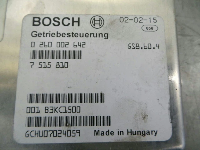 BMW AUTOMATIC GEARBOX ECU M54 Petrol E46 E39 3 5 SERIES E85 Z4 ...