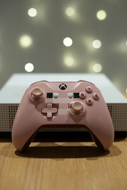 MICROSOFT MINECRAFT PIG Wireless Controller Xbox One £27.00 - PicClick UK