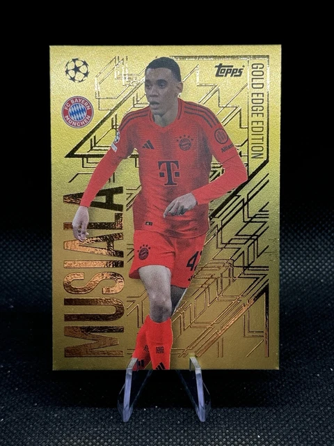 JAMAL MUSIALA GOLD Edge Edition Card # GE5 - Topps Match Attax 2024/25 ...