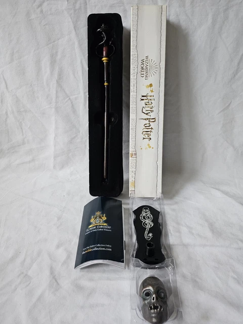 HARRY POTTER NOBLE Collection Death Eater 12" Wand Wizarding World $16. ...