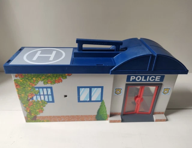 PLAYMOBIL TAKE ALONG police station Incomplete. £9.49 - PicClick UK