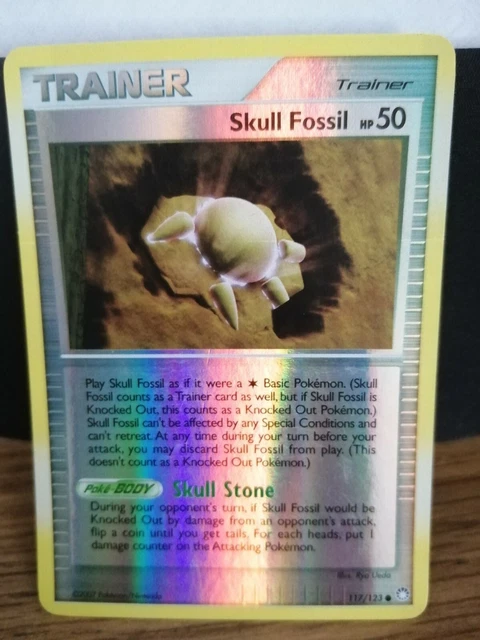 POKEMON CARDS SKULL Fossil 117/123 Mysterious Treasures Rev Holo EUR 5 ...