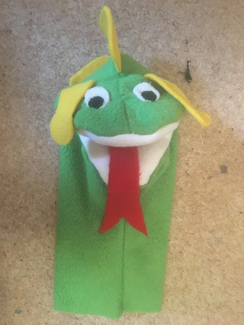 REPLICA OF RARE Vintage Bard Dragon Puppet as seen in Baby Einstein £29 ...