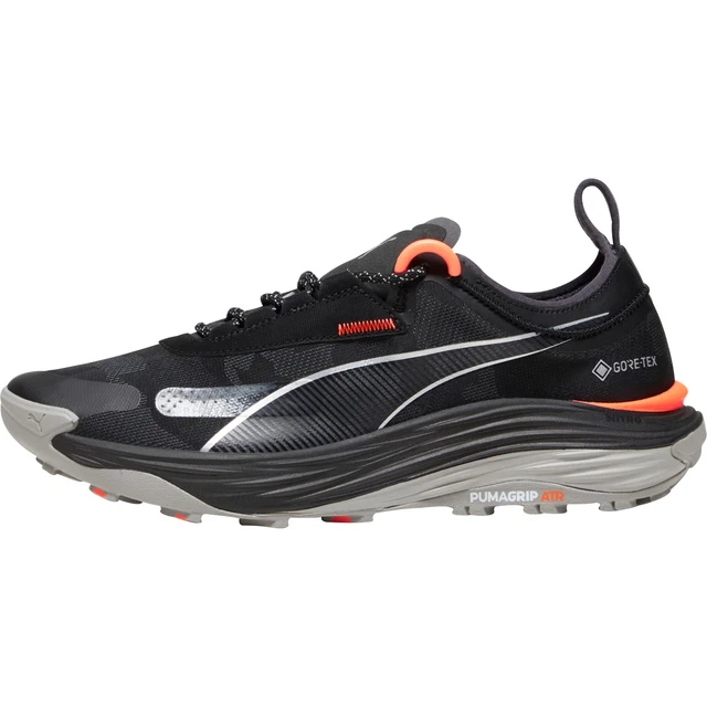 PUMA VOYAGE NITRO 3 GORE-TEX Mens Trail Running Shoes Black Waterproof ...