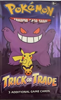 POKÉMON ‘TRICK OR Trade’ Halloween Set Booster Pack (3 Cards) X20 EUR ...