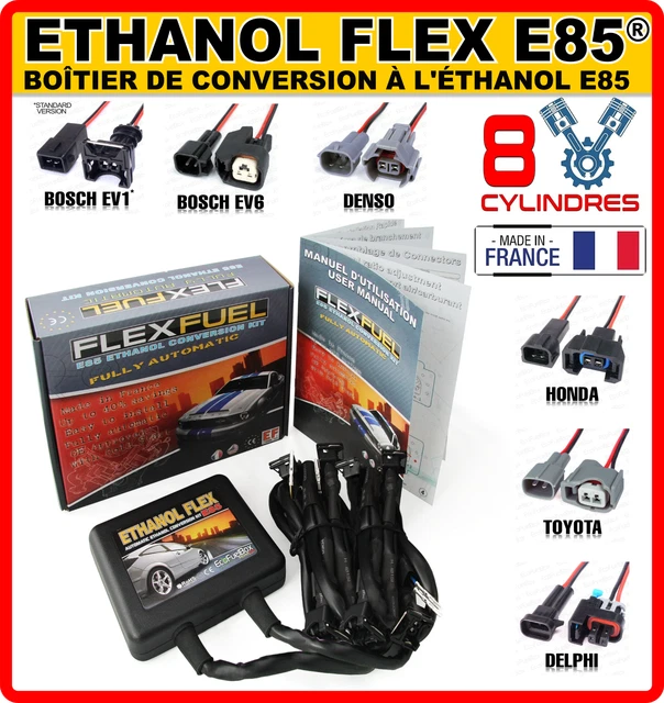 BOITIER DE CONVERSION Ethanol 85 - 8 cylindres - Kit Ethanol Flex E85 EUR 229,89 - PicClick FR