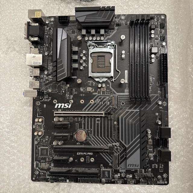 MSI Z370 PC PRO Motherboard £20.77 - PicClick UK