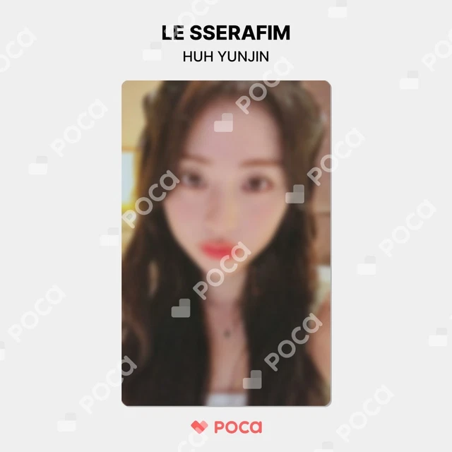 [LE SSERAFIM HUH YUNJIN] L'ENIVERSE PHOTOBOOK : Carte photo FIMbidi-Bobbidi-Boo EUR 6,62 ...