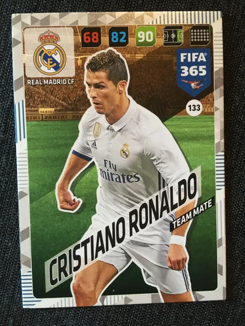 PANINI ADRENALYN XL Fifa 365 2018 Card Cristiano Ronaldo Real Madrid ...